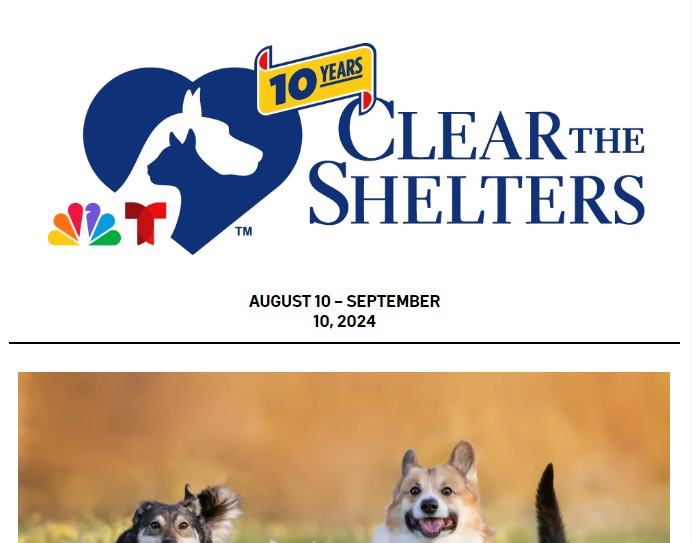 Regional Animal Services reduces all pet adoption fees during "Clear ...